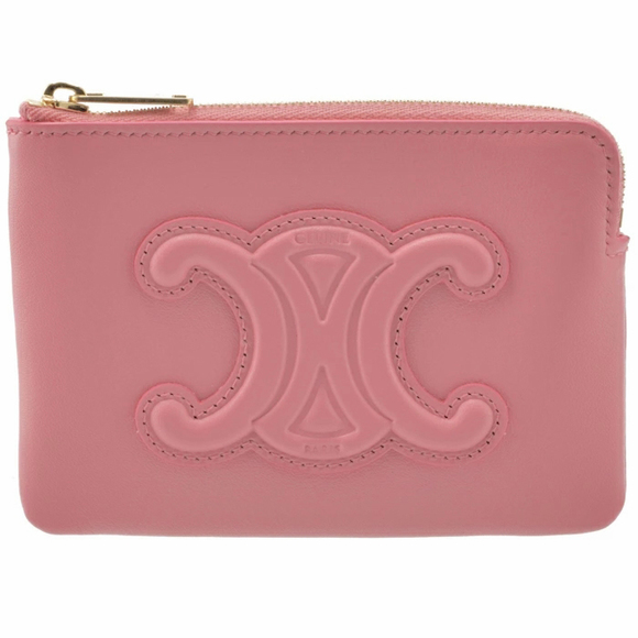 Celine | Bags | Celine Pouch Coin Holder Wallet Pink Mini | Poshmark